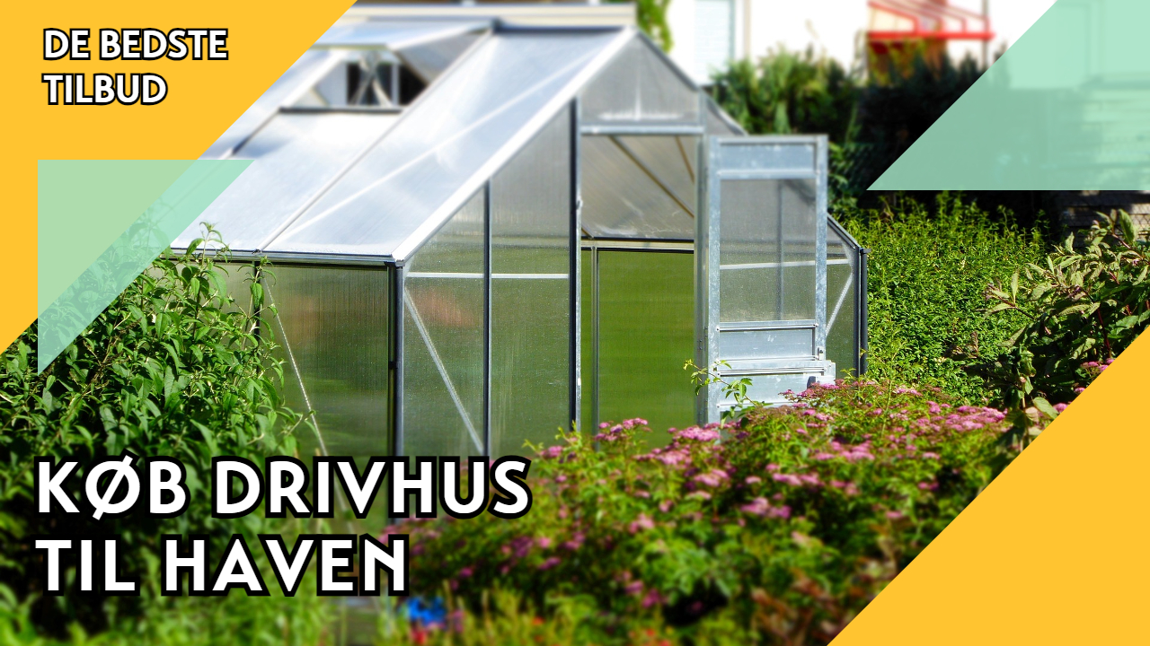 Køb drivhus: Her er de bedste tilbud til din vilde have - naturhaven.dk